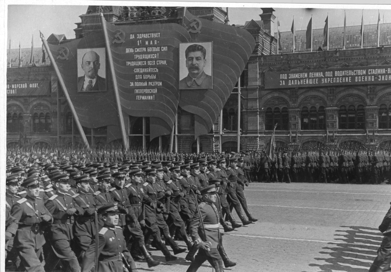 Russian Troops in Red Square | Harry S. Truman