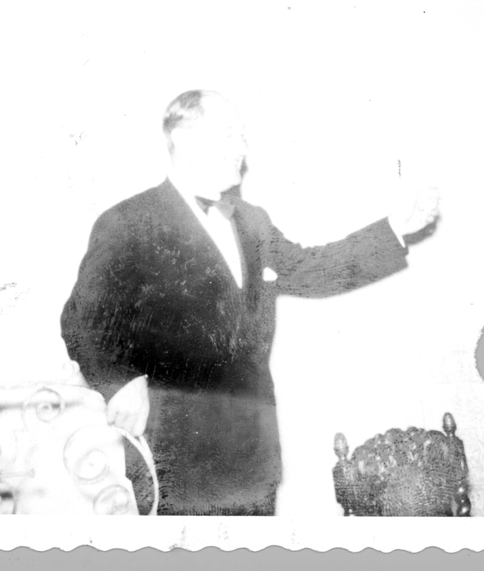 Edwin W. Pauley Giving a Toast | Harry S. Truman