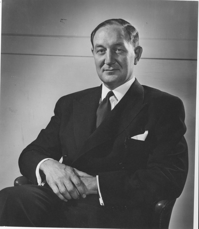 Official Portrait of Edwin Pauley | Harry S. Truman