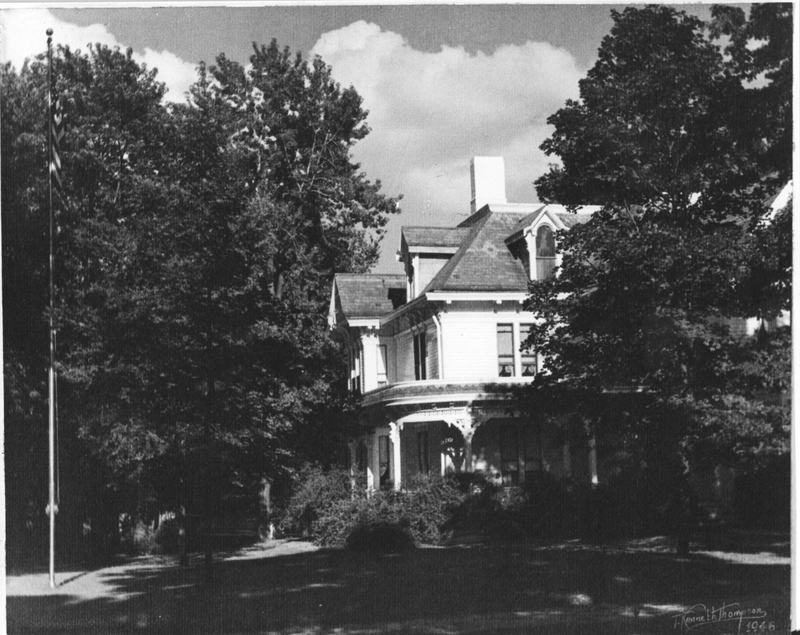 Photo of the Truman home at 219 N. Delaware, Independence, Missouri ...