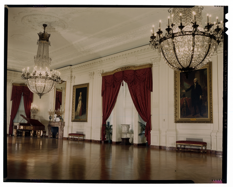Color transparency of the East Room in the White House | Harry S. Truman
