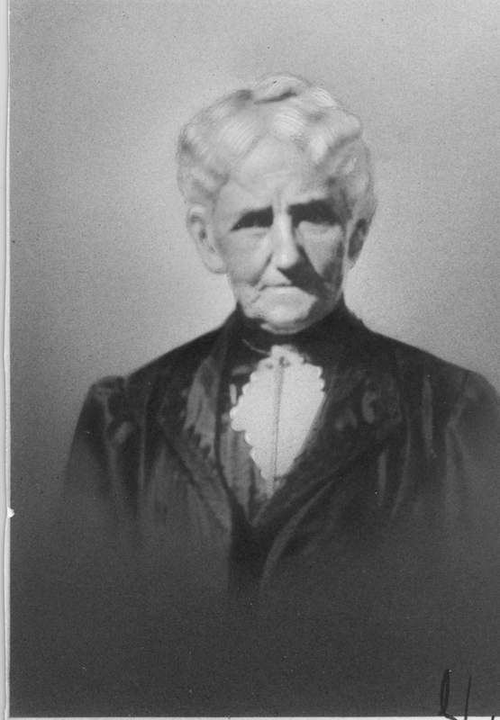 Portrait of an older Elizabeth Emery Gates, grandmother of Bess Truman ...