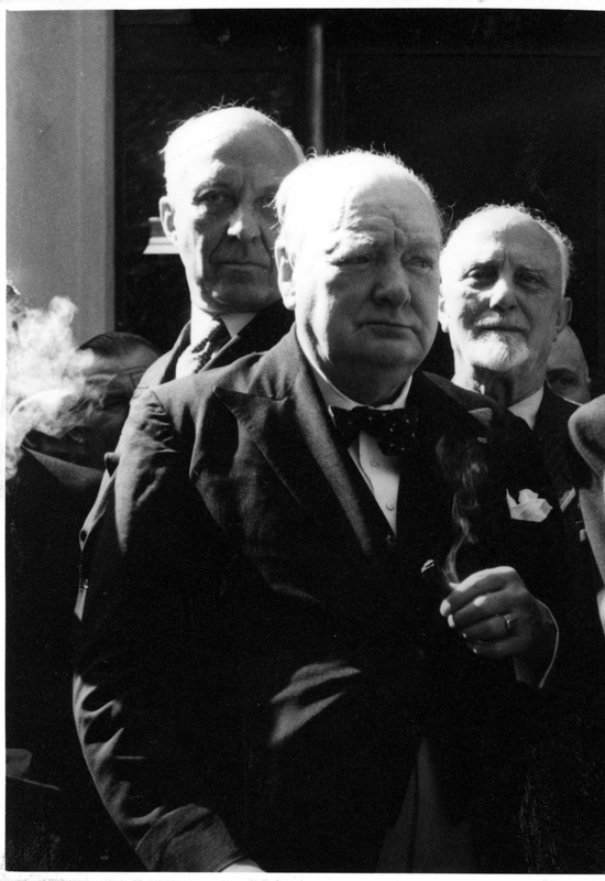 Informal photo of Winston Churchill | Harry S. Truman