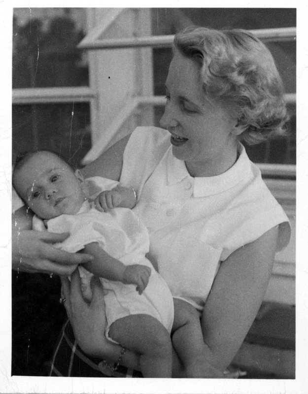 Margaret Truman Daniel and baby Clifton Truman Daniel | Harry S. Truman