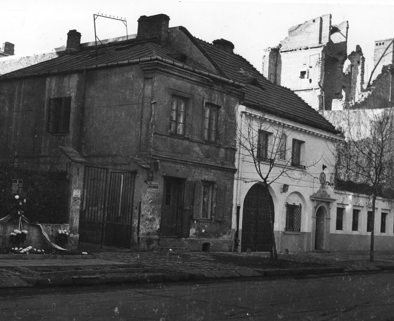 White Building on Right is Part of the U.S. Embassy in Warsaw, Poland ...