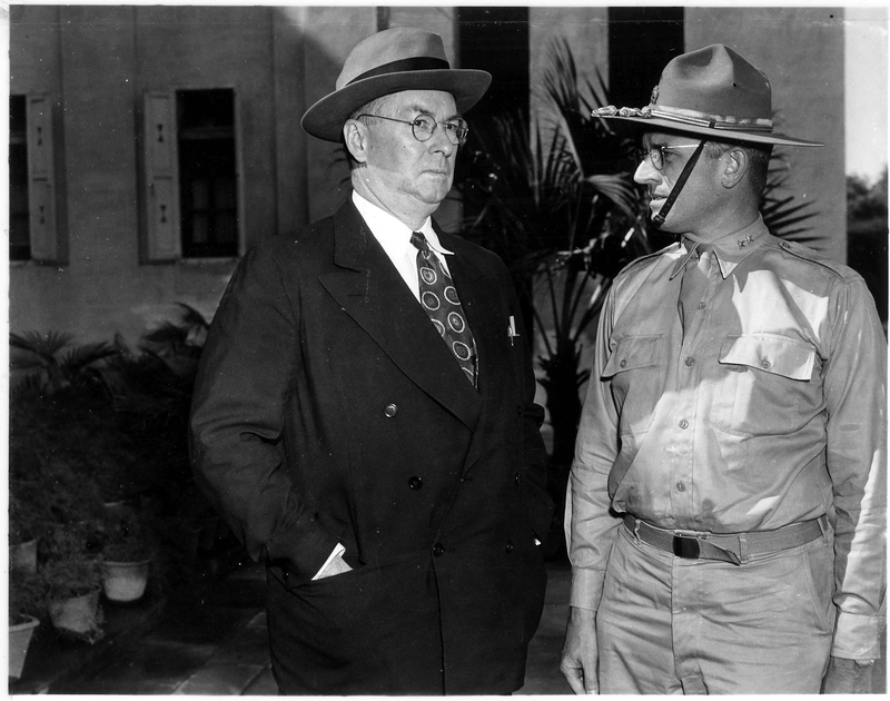 Donald M. Nelson, left, and Major General Merrill in New Delhi | Harry ...
