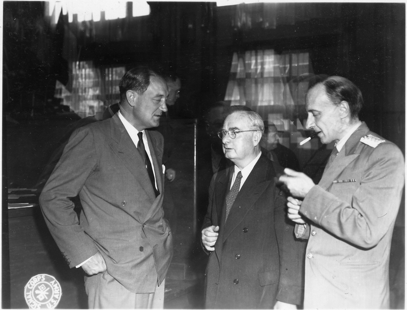 Edwin Pauley with Others at the Tokyo War Crimes Trials | Harry S. Truman
