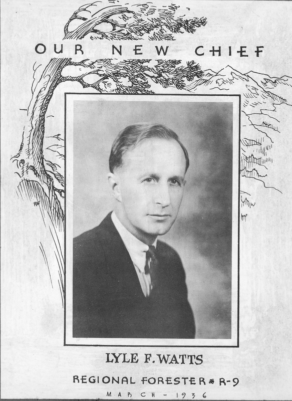 Portrait of Lyle F. Watts | Harry S. Truman