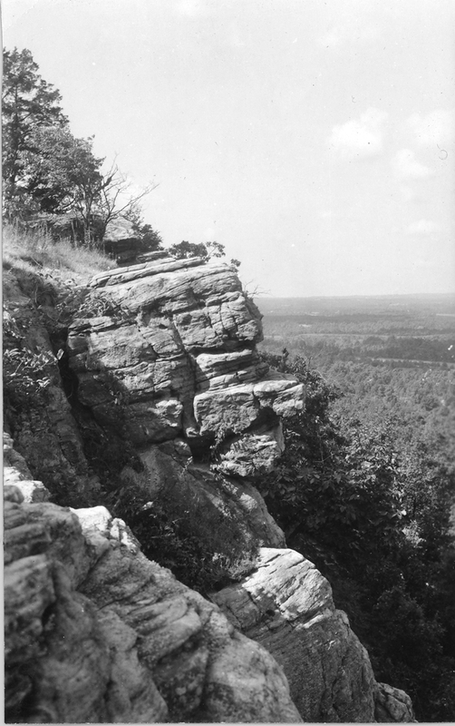 The Old Stone Face in Shawnee National Forest, Illinois | Harry S. Truman