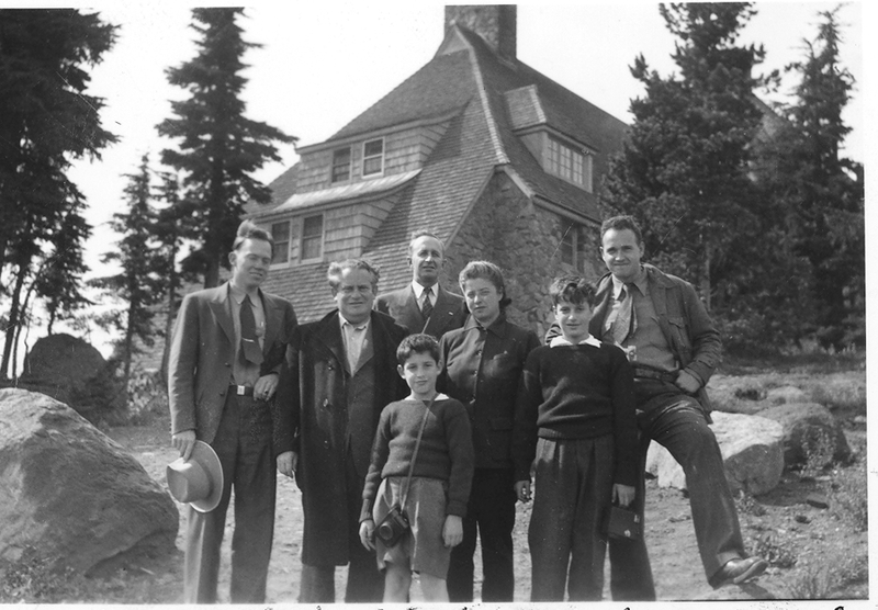 Regional Forester Lyle Watts with Judge Samuel Rosenman and Family ...
