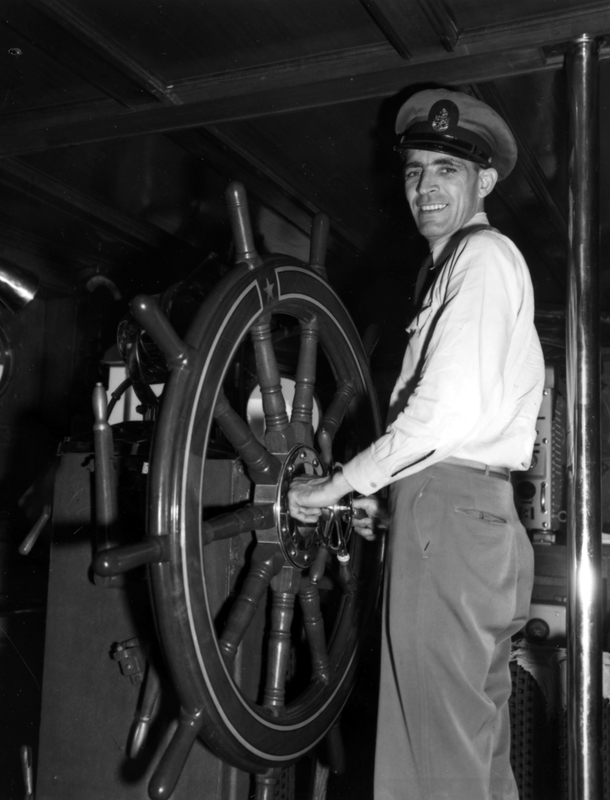 A Sailor Steers the Williamsburg | Harry S. Truman