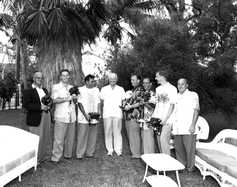 President Harry S. Truman Poses with Photographers | Harry S. Truman