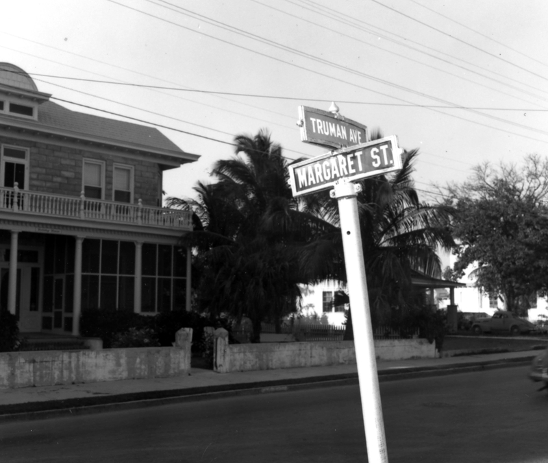 Street Signs for Truman Ave. and Margaret St., Key West, Florida ...