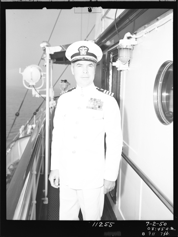 Unidentified Naval Officer Aboard the USS Williamsburg | Harry S. Truman