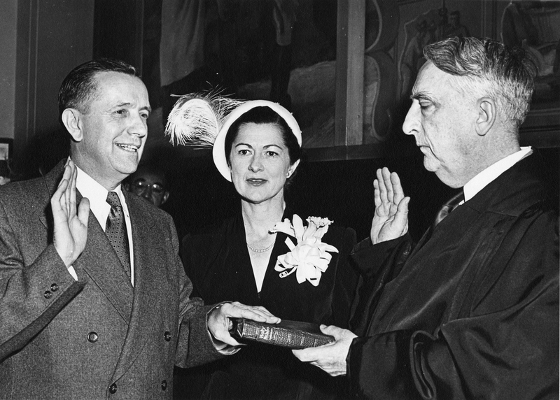 Chapman Sworn-In as Secretary | Harry S. Truman