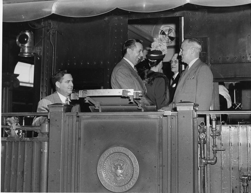 Truman Returns From Campaign Trip | Harry S. Truman
