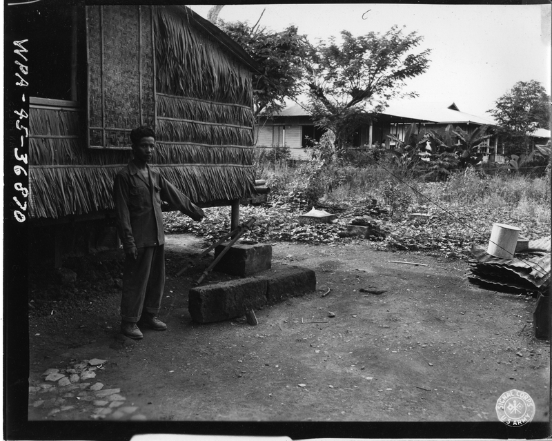 Home Destroyed During Japanese Invasion of Bulacan Province ...