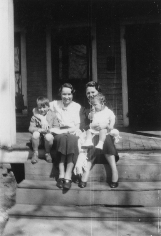 Odum and Others on Porch | Harry S. Truman