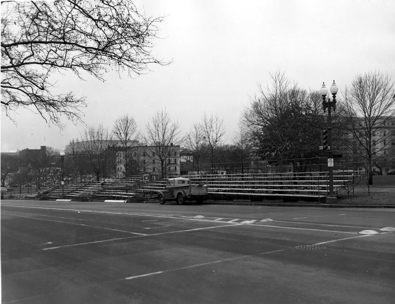 Grandstands Along the Inaugural Parade Route | Harry S. Truman