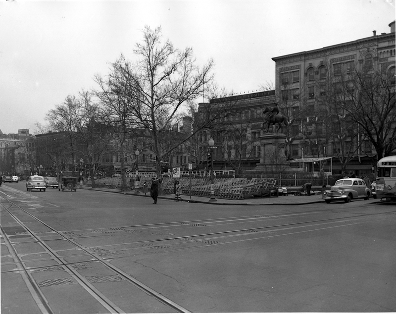 Grandstand No. 19A on the Inaugural Parade Route | Harry S. Truman