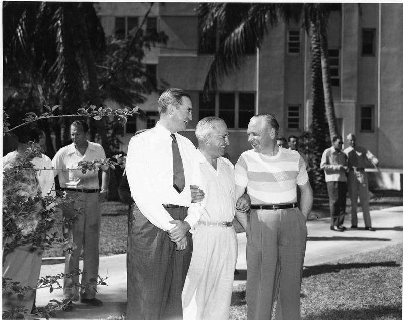 President Truman with Staff Members On Vacation | Harry S. Truman