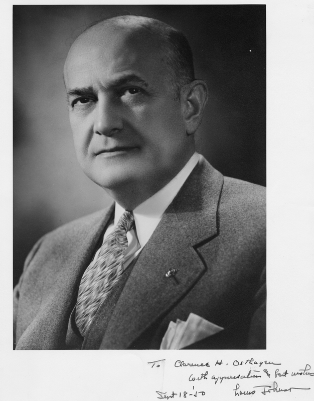 Autographed Photo of Louis Johnson | Harry S. Truman