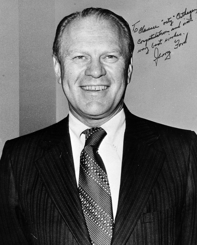 Autographed Portrait of Gerald Ford | Harry S. Truman