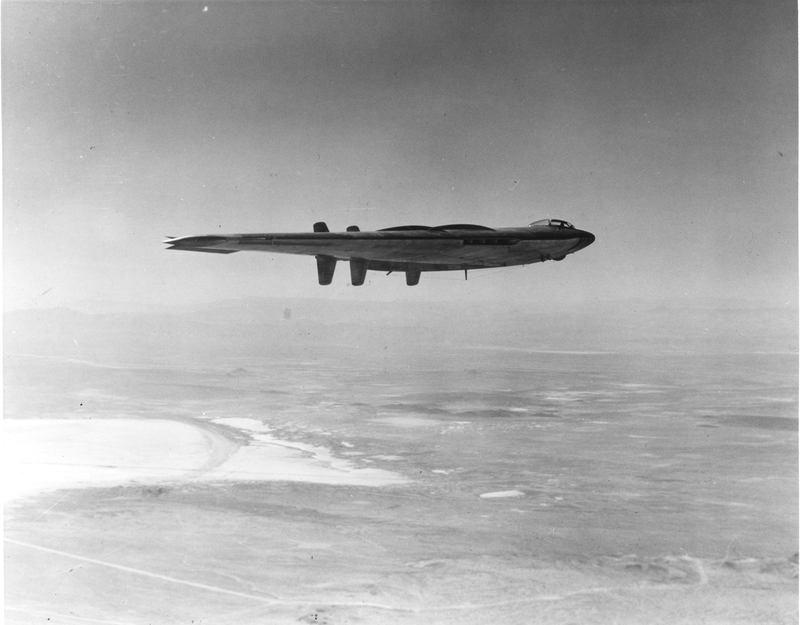 Northrop B-49 in Flight | Harry S. Truman