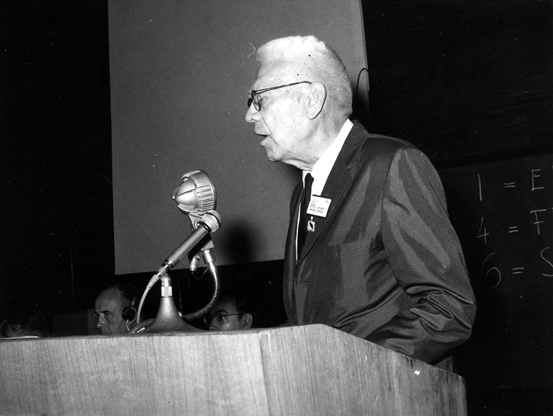 Stuart A. Rice Speaking at International Statistical Institute | Harry ...