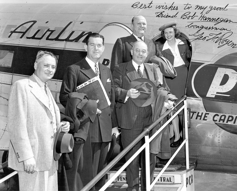 Robert Hannegan with Congressional Staffers | Harry S. Truman