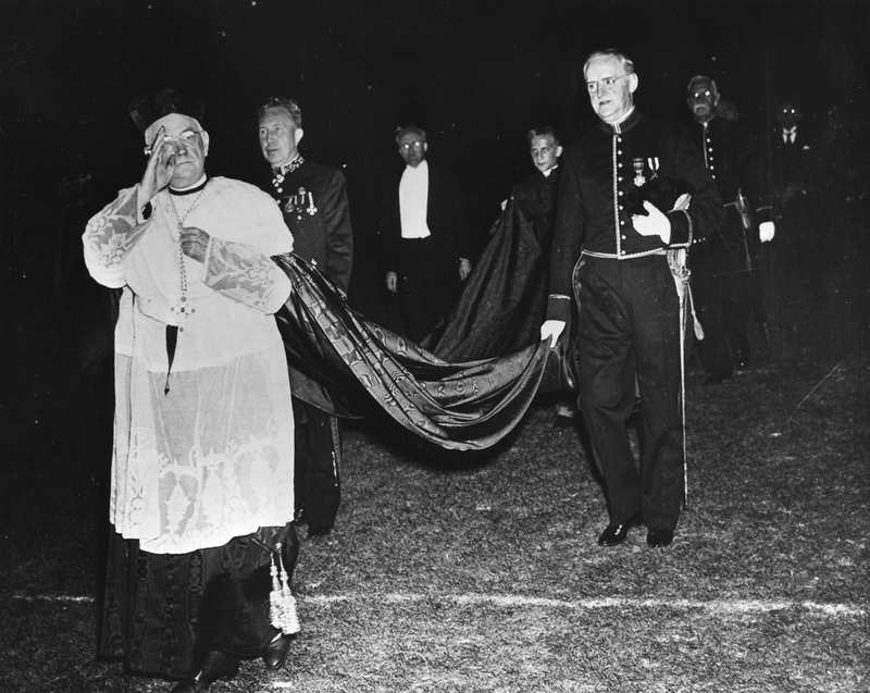 Samuel Cardinal Stritch Leads Procession | Harry S. Truman