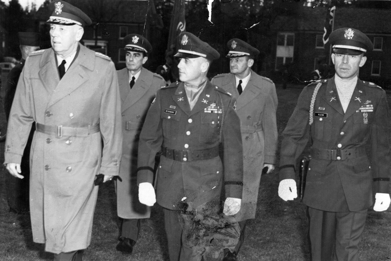 Unidentified Military Officer at Fort Lewis, Washington | Harry S. Truman