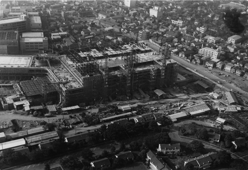 Aerial View of Building Construction | Harry S. Truman