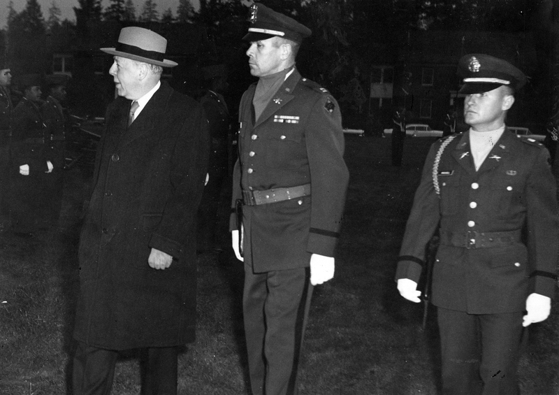 Visiting Fort Lewis, Washington | Harry S. Truman