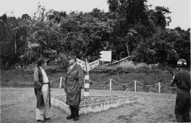 Lieutenant General Lionel McGarr Talking to Unidentified Man | Harry S ...
