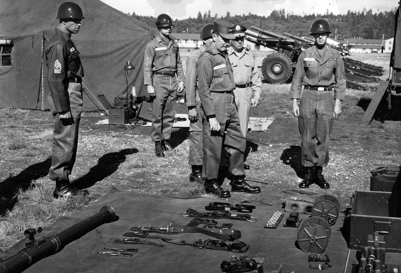 Inspection of the 30th Artillery Unit | Harry S. Truman