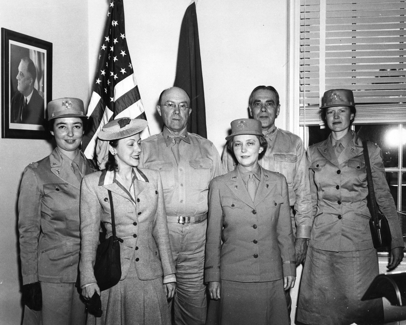 Women's Army Auxiliary Corps (WAAC) Leaders Visit Fort Bragg | Harry S ...