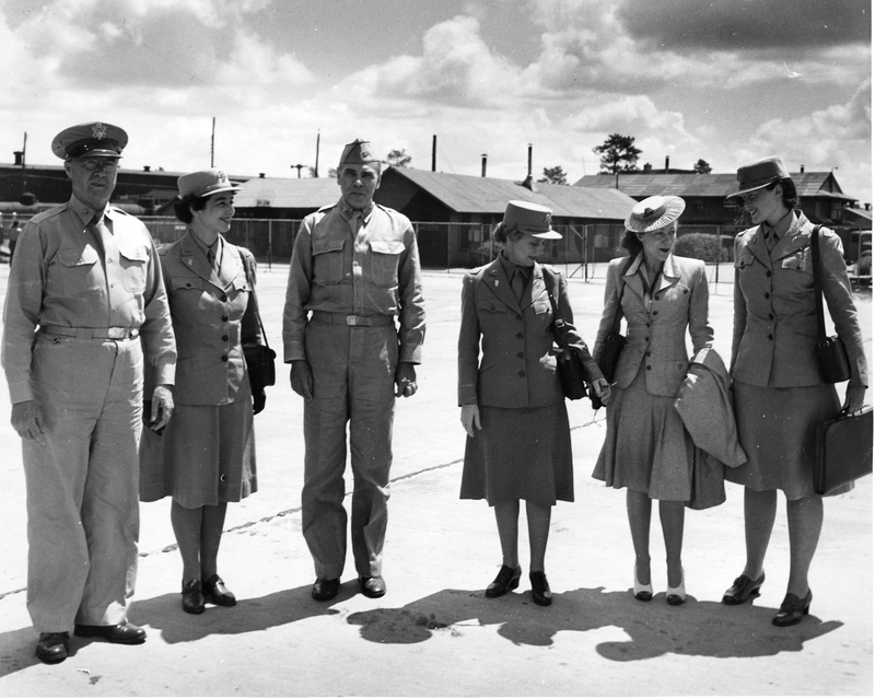 Women's Army Auxiliary Corps (WAAC) Leaders Visit Fort Bragg | Harry S ...