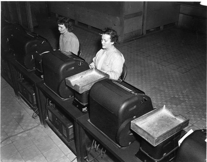 Members of the Women's Army Corps (WACs) Work as Teletype and Code Clerks | Harry S. Truman