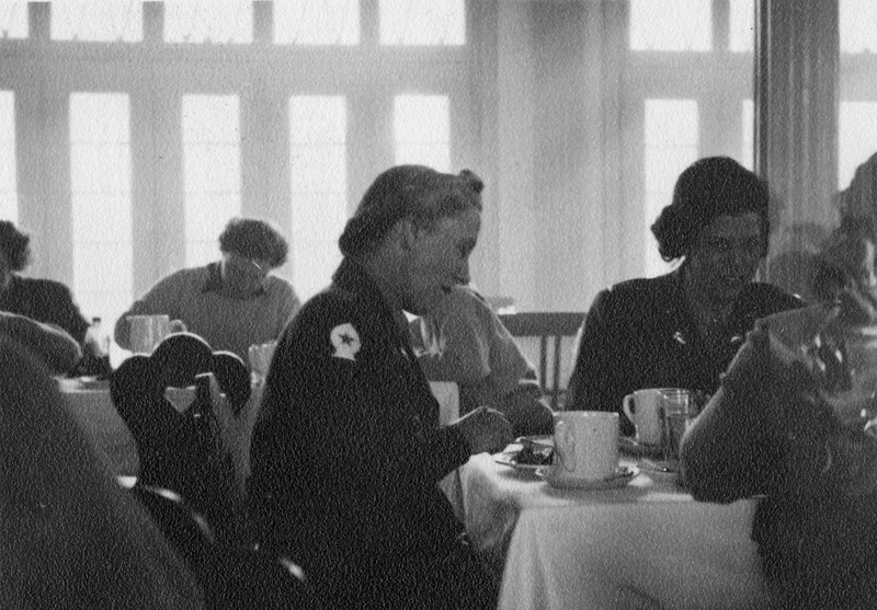 Lieutenant Colonel Westray Battle Boyce Enjoys a Meal | Harry S. Truman
