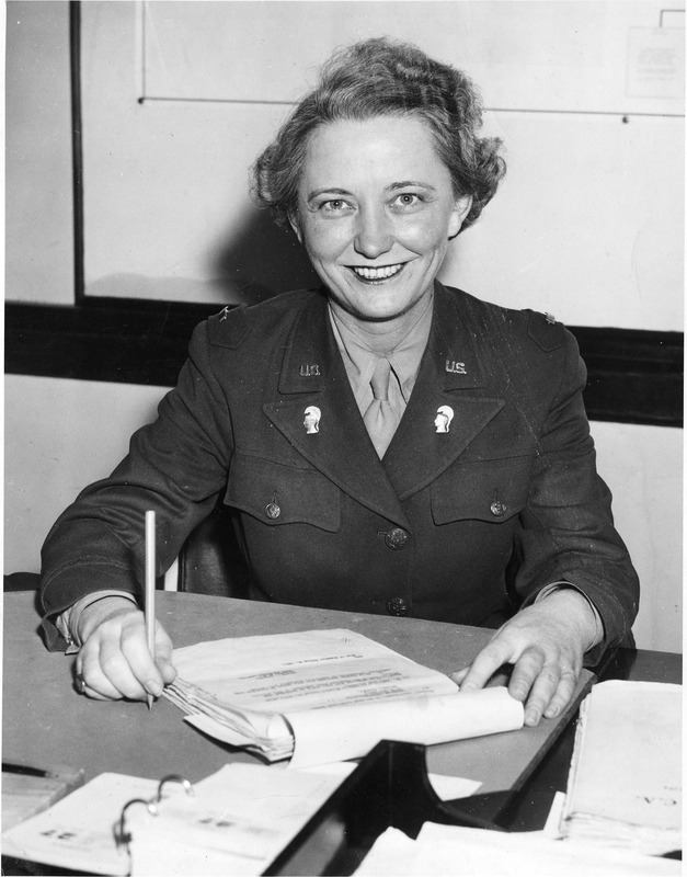 Women's Army Auxiliary Corps (WAAC) Lieutenant Westray Battle Boyce ...