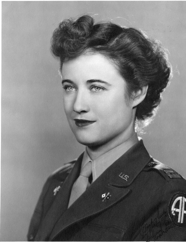 Photograph of an Unidentified Women's Army Corps Officer | Harry S. Truman
