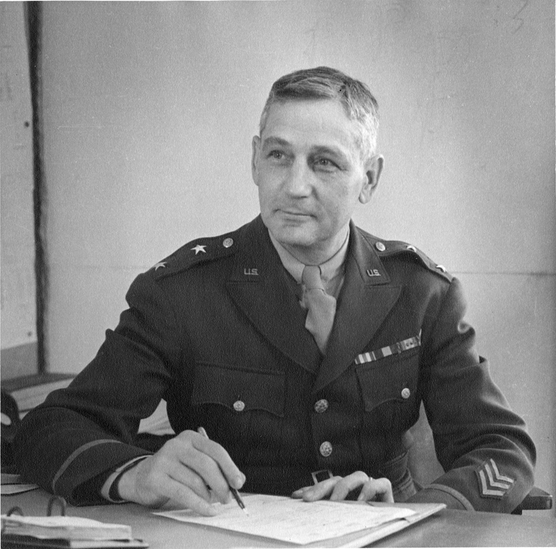 Photograph of an Unidentified Army Officer | Harry S. Truman