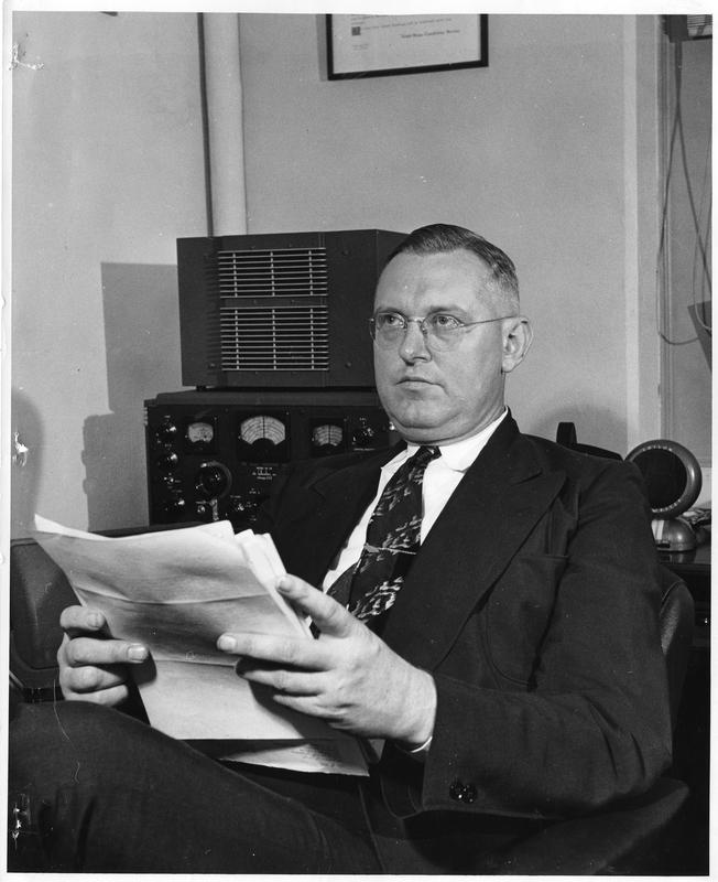 Photograph of John R. Steelman in His Office | Harry S. Truman