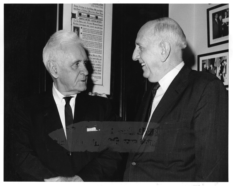Dillard Lasseter with Senator Richard Russell | Harry S. Truman