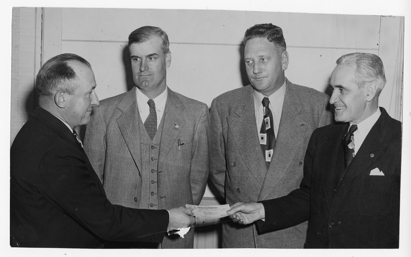 Dillard Lasseter Presents Loan Check to Minnesota Farmer | Harry S. Truman