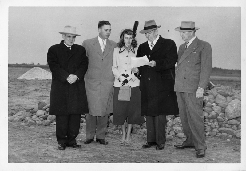 Dillard Lasseter with Senator Richard Russell and Others | Harry S. Truman