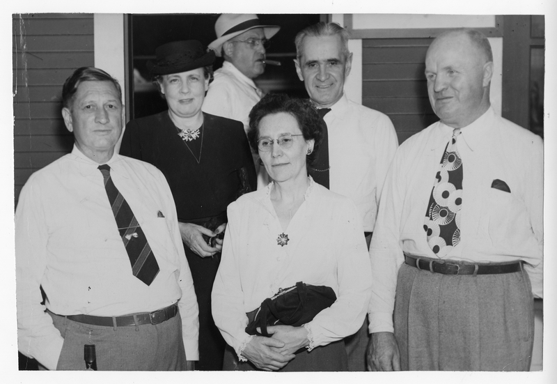 Dillard Lasseter With Unidentified People | Harry S. Truman