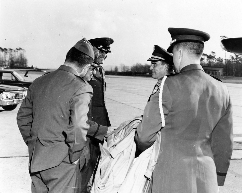 Lieutenant General Louis W. Truman During His Visit to Ramstein Air ...