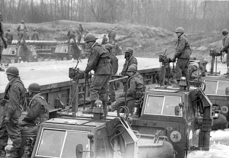 VII Corps on Maneuvers During Admiral Russell's Visit to VII Corps ...